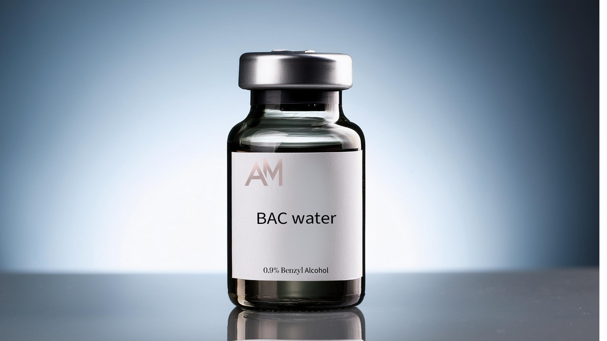 BAC water 5ml 0.09% Benzyl Alcohol – AM Research